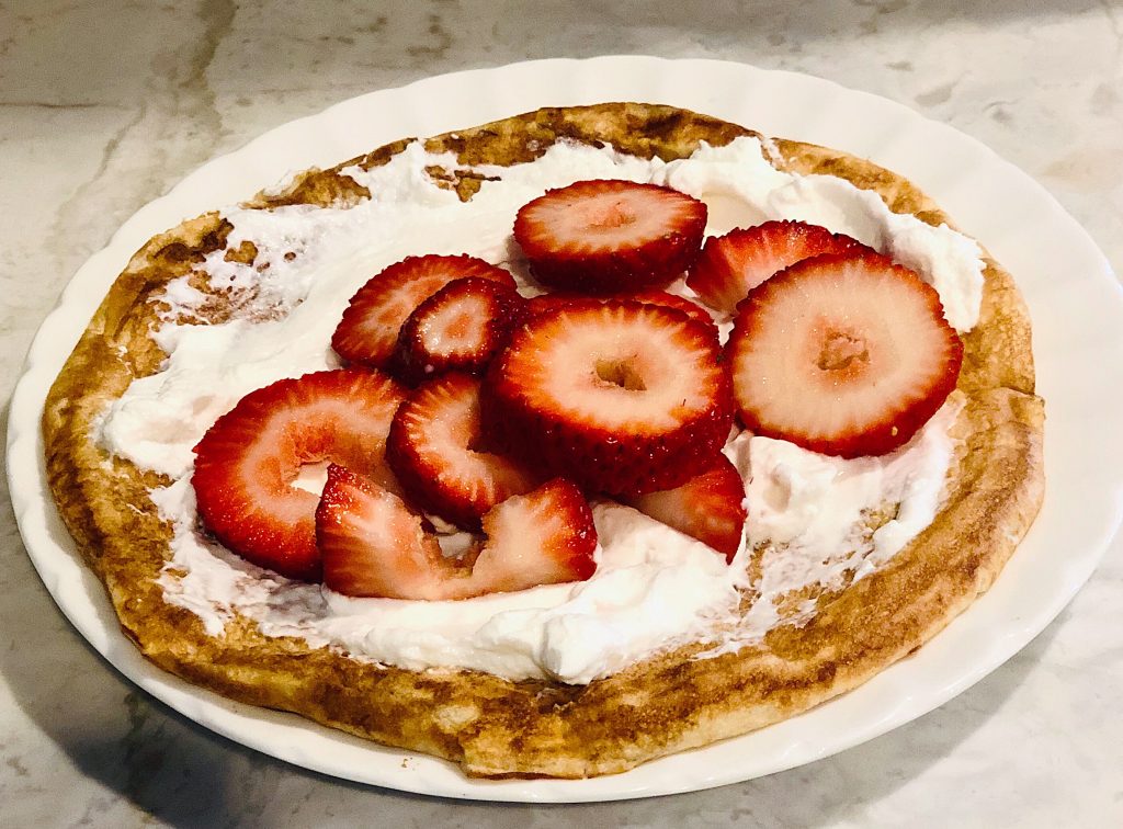 High Protein Crepe - Pancakes and Push-Ups