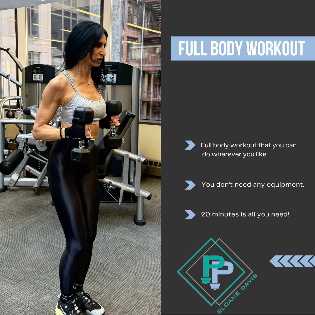 Quick FULL BODY Workout - NO EQUIPMENT REQUIRED! - Pancakes and Push-Ups